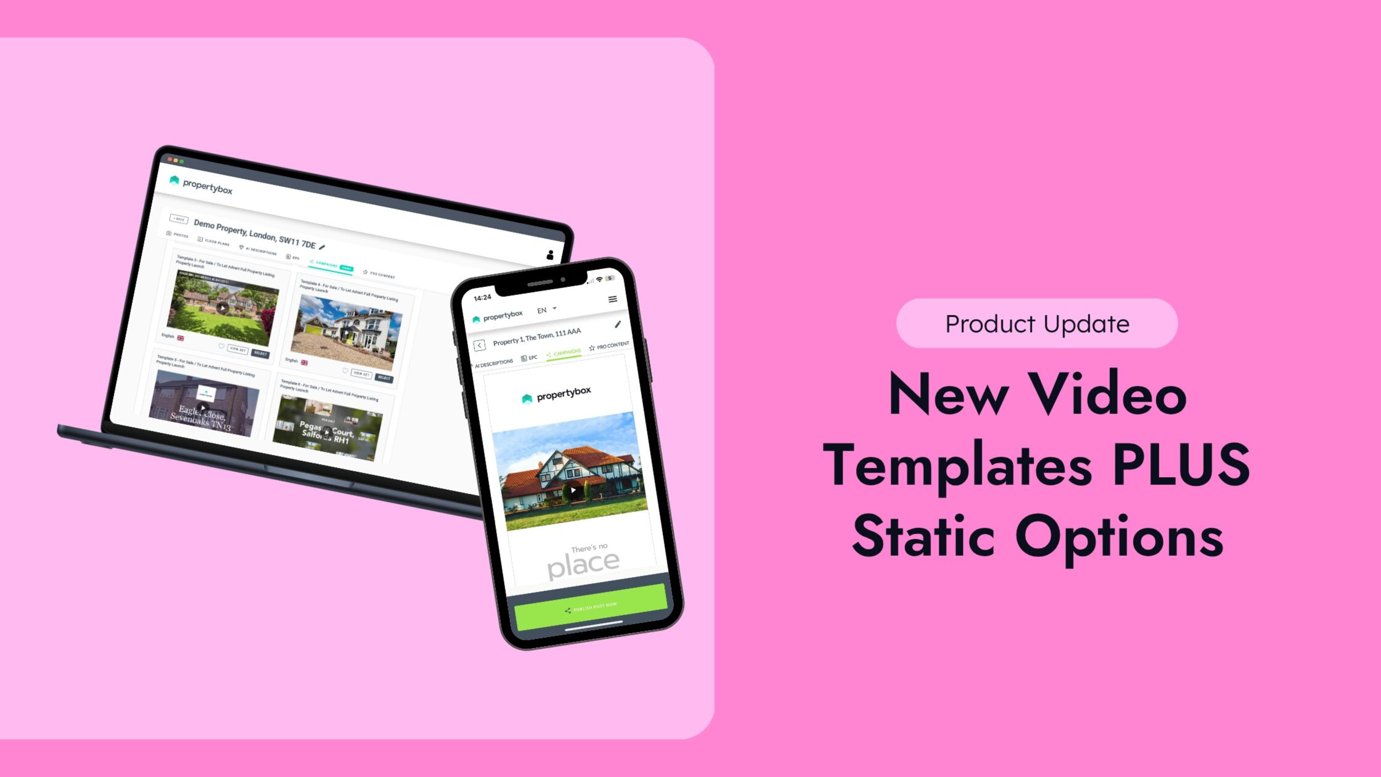 Product Update: More Options For Social Media Campaigns! - PropertyBox