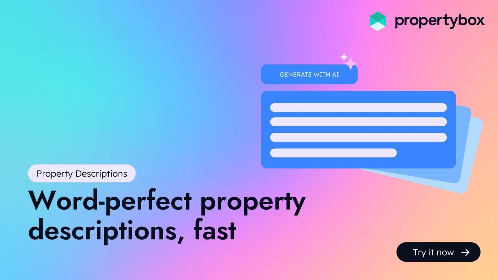AI Property Descriptions, Generated in Seconds | PropertyBox